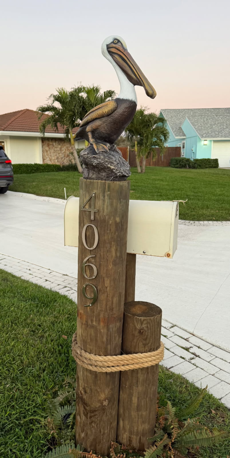 Mailbox Cement Toppers – Art-N-Around